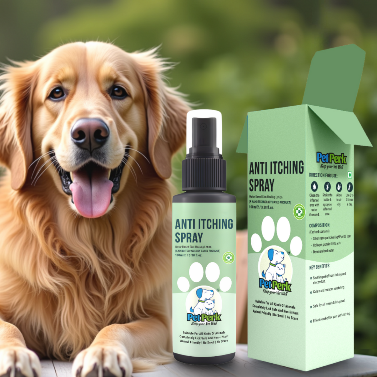 Anti-Itching Spray for Dog – Pet Perk
